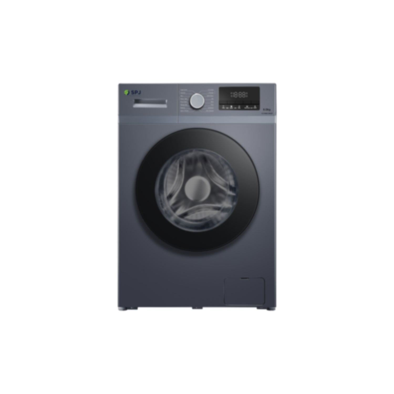 8kg Front Load Grey Color Full Automatic Washing Machine – MGT Innovation